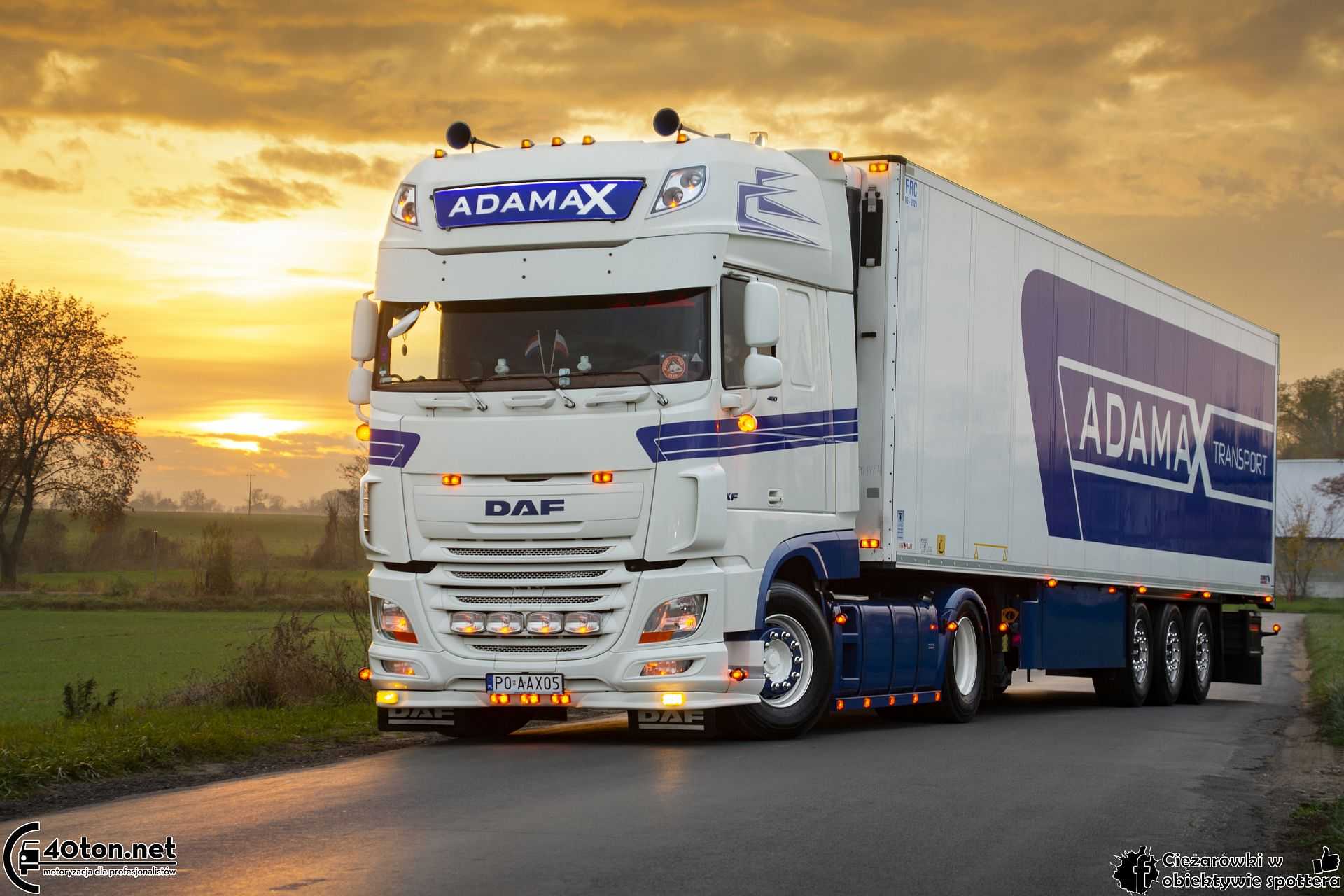 Adamax – Transport międzynarodowy